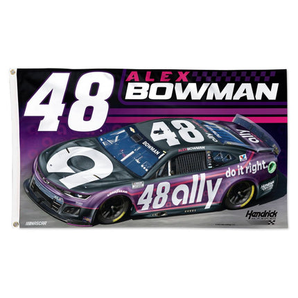 Alex Bowman Ally #48 Car 3x5 Flag - Sale– RacingUSA
