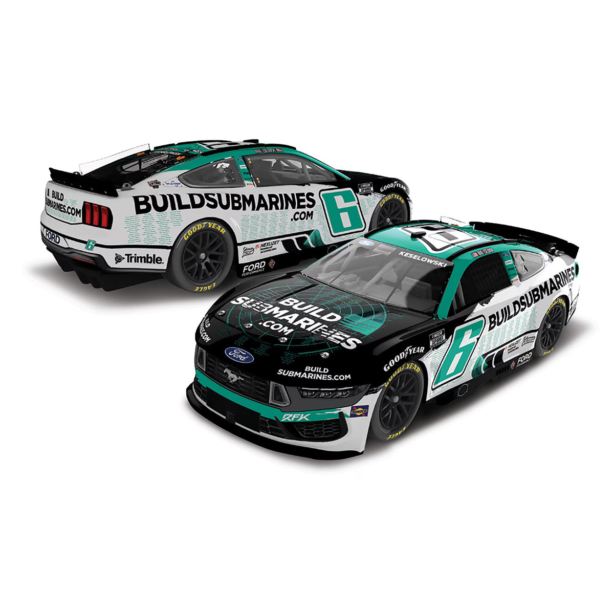 Brad Keselowski BuildSubmarines Tribute to Veterans 1:24 Standard 2025 ...