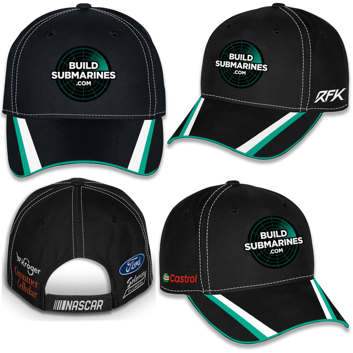 Brad Keselowski 2025 Uniform Pit Hat Black Preorder - Currently ...