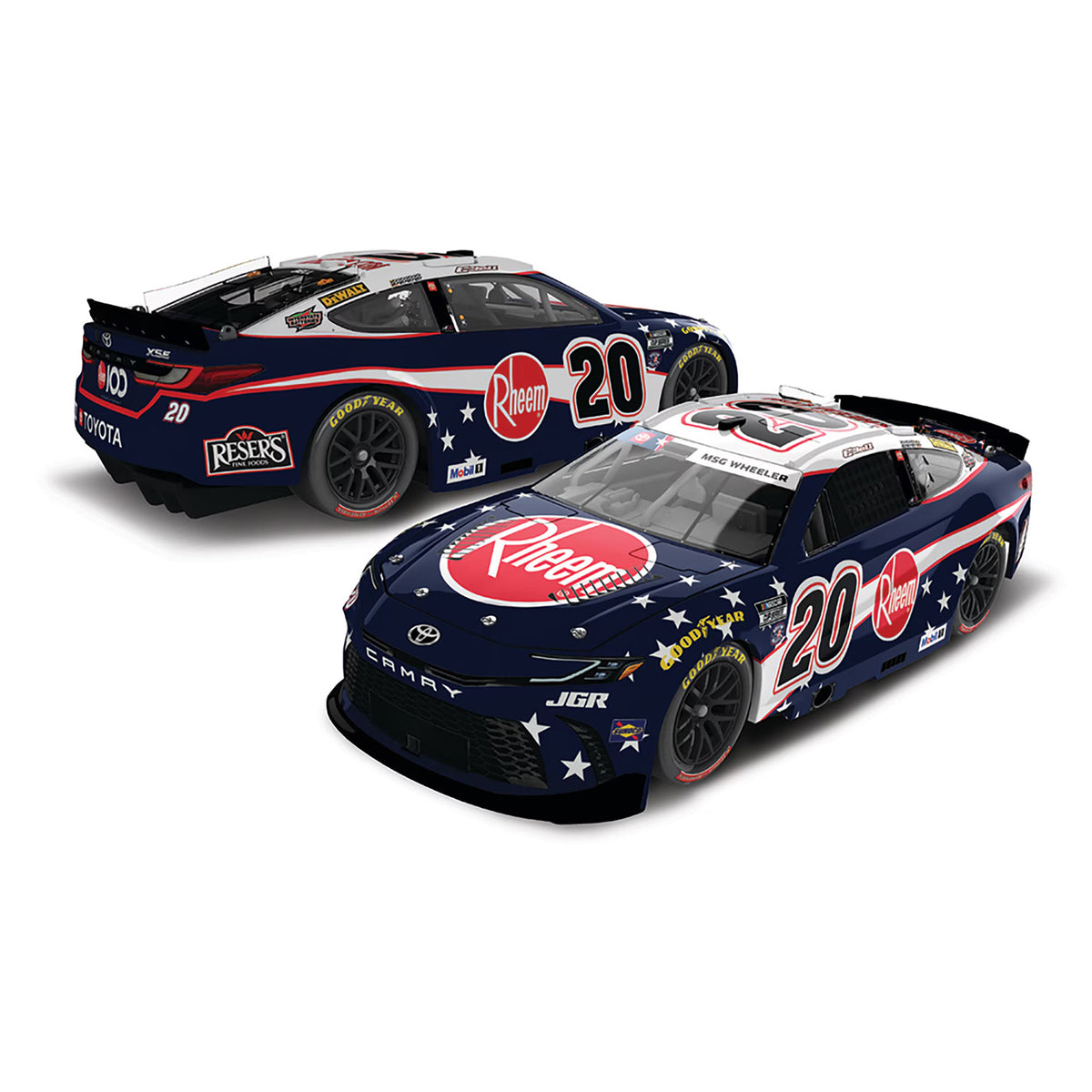 Christopher Bell Rheem Salutes 1:64 Standard 2025 Diecast Car Preorder ...