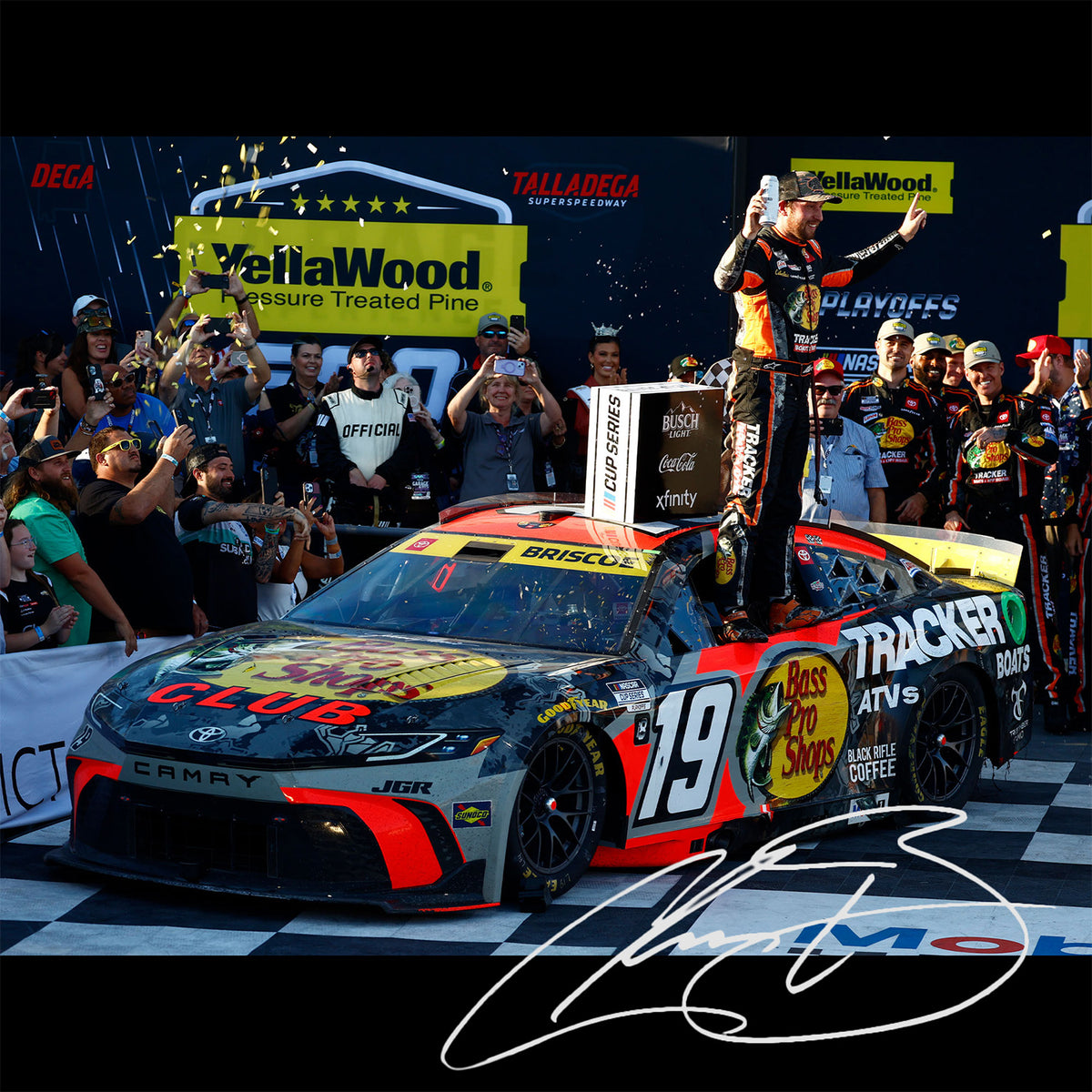 Chase Briscoe Autographed Talladega Race Win 1:24 Standard 2025 Diecas ...