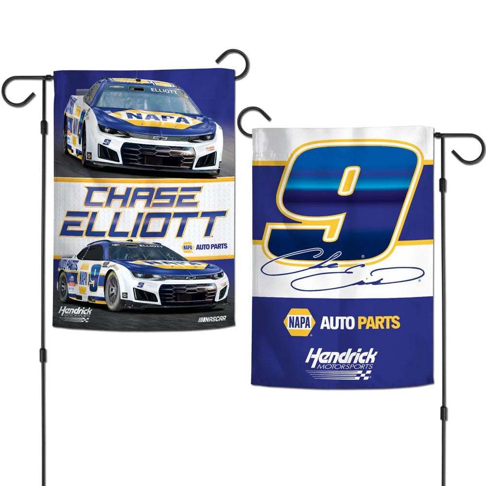 Chase Elliott 2026 NAPA Two Sided 12x18 Garden Flag– RacingUSA