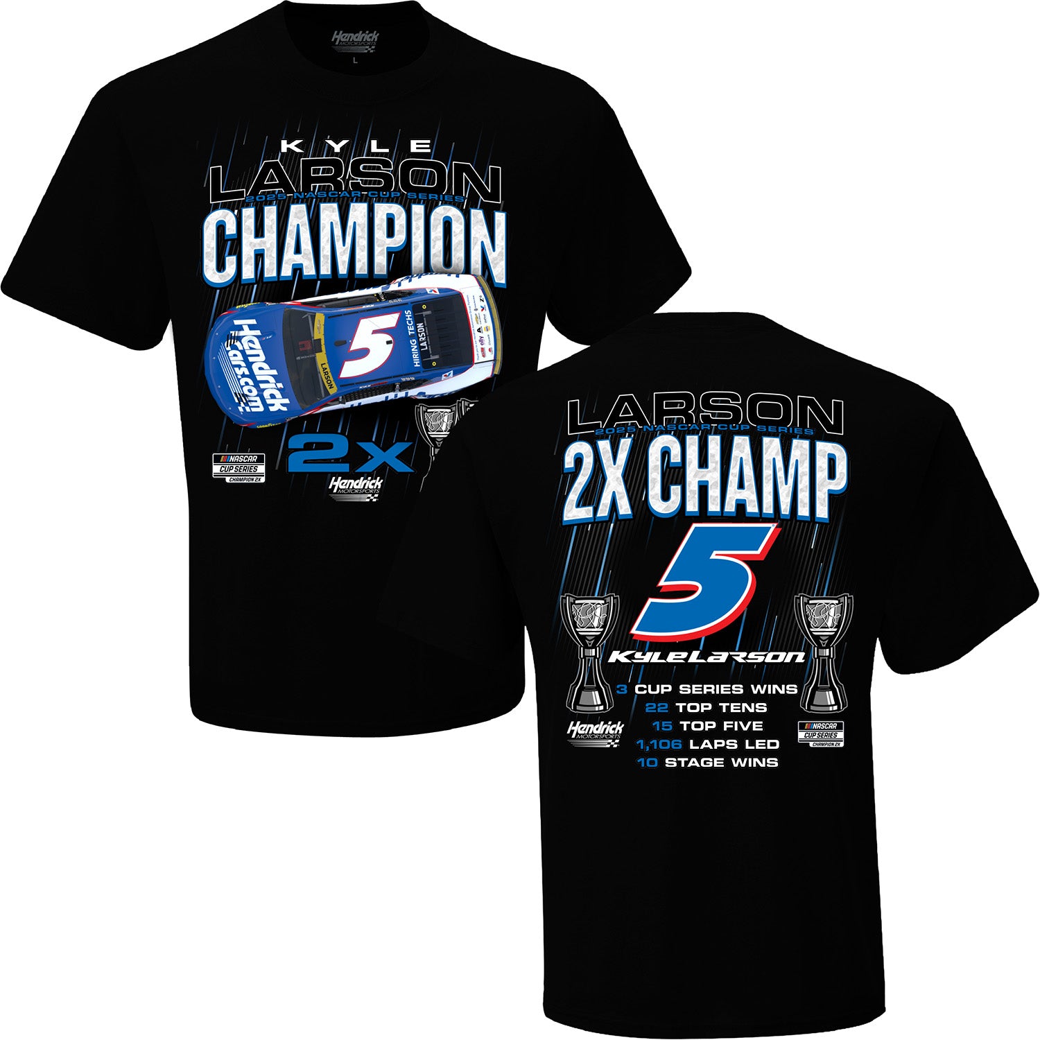 Kyle Larson 2025 NASCAR Cup Series Champion Merchandise– RacingUSA