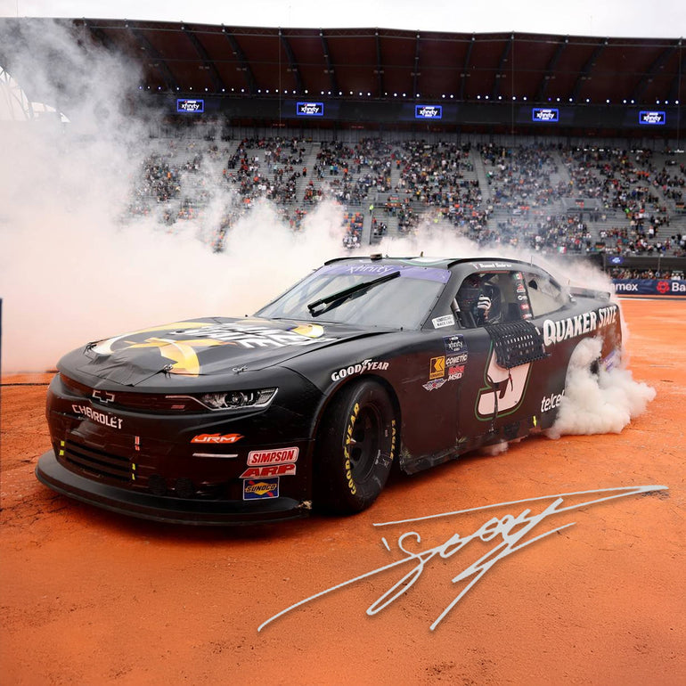 Daniel Suarez Autographed Mexico City Xfinity Series Race Win 1:24 Sta ...