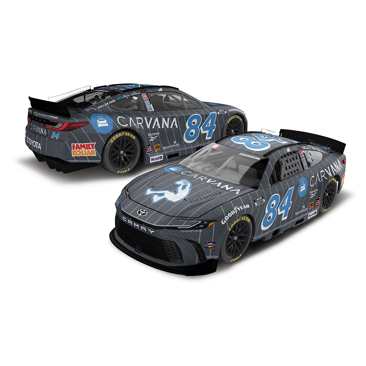 Jimmie Johnson Carvana Shaq 1:64 Standard 2025 Diecast Car Preorder ...