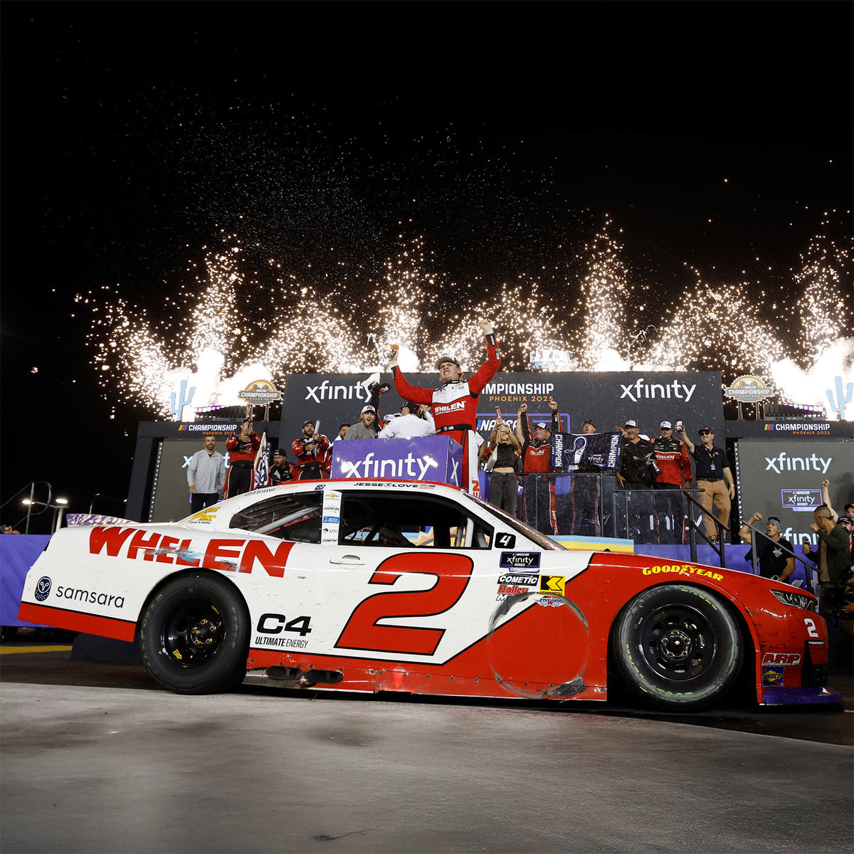 Jesse Love NASCAR Xfinity Champion Phoenix Race Win 1:24 Standard 2025 ...