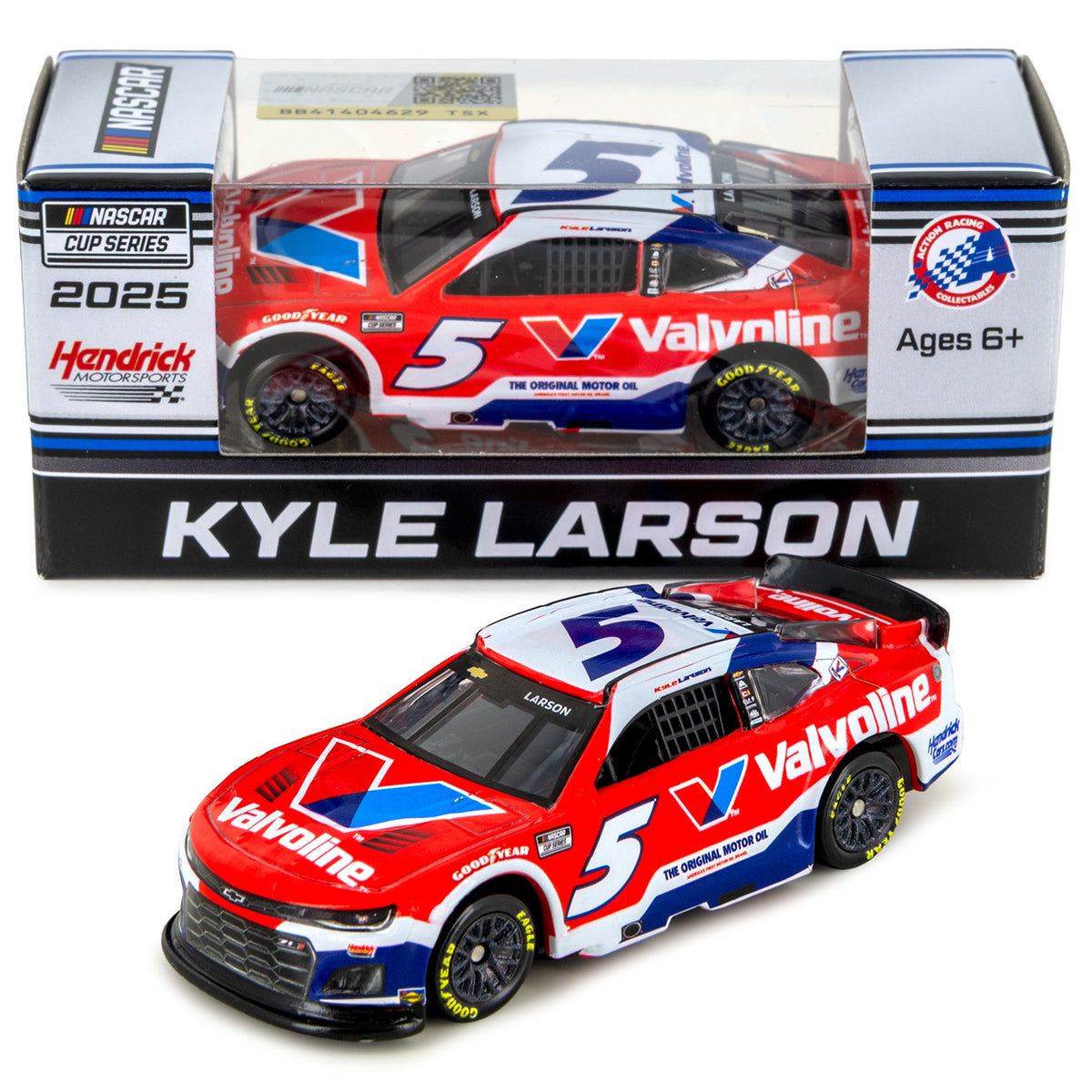 Kyle Larson Valvoline 1:64 Standard 2025 Diecast Car– RacingUSA