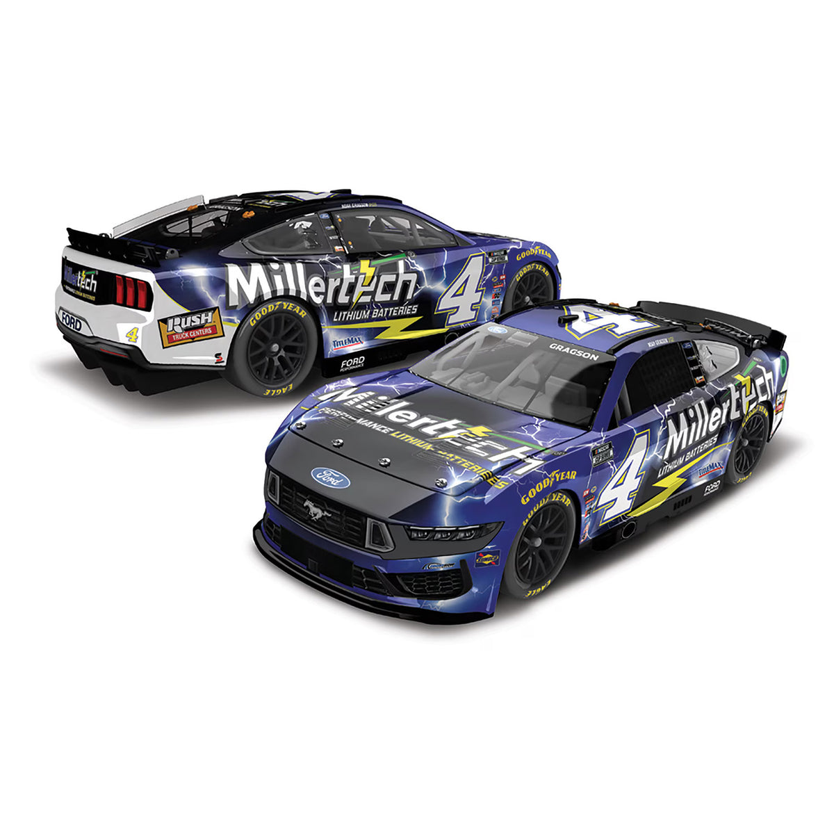 Noah Gragson ELITE Millertech 1:24 2025 Diecast Car– RacingUSA