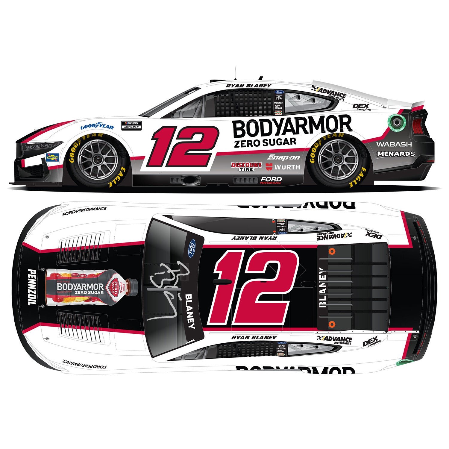 Shop Ryan Blaney Merchandise, Guaranteed Lowest Prices at RacingUSA