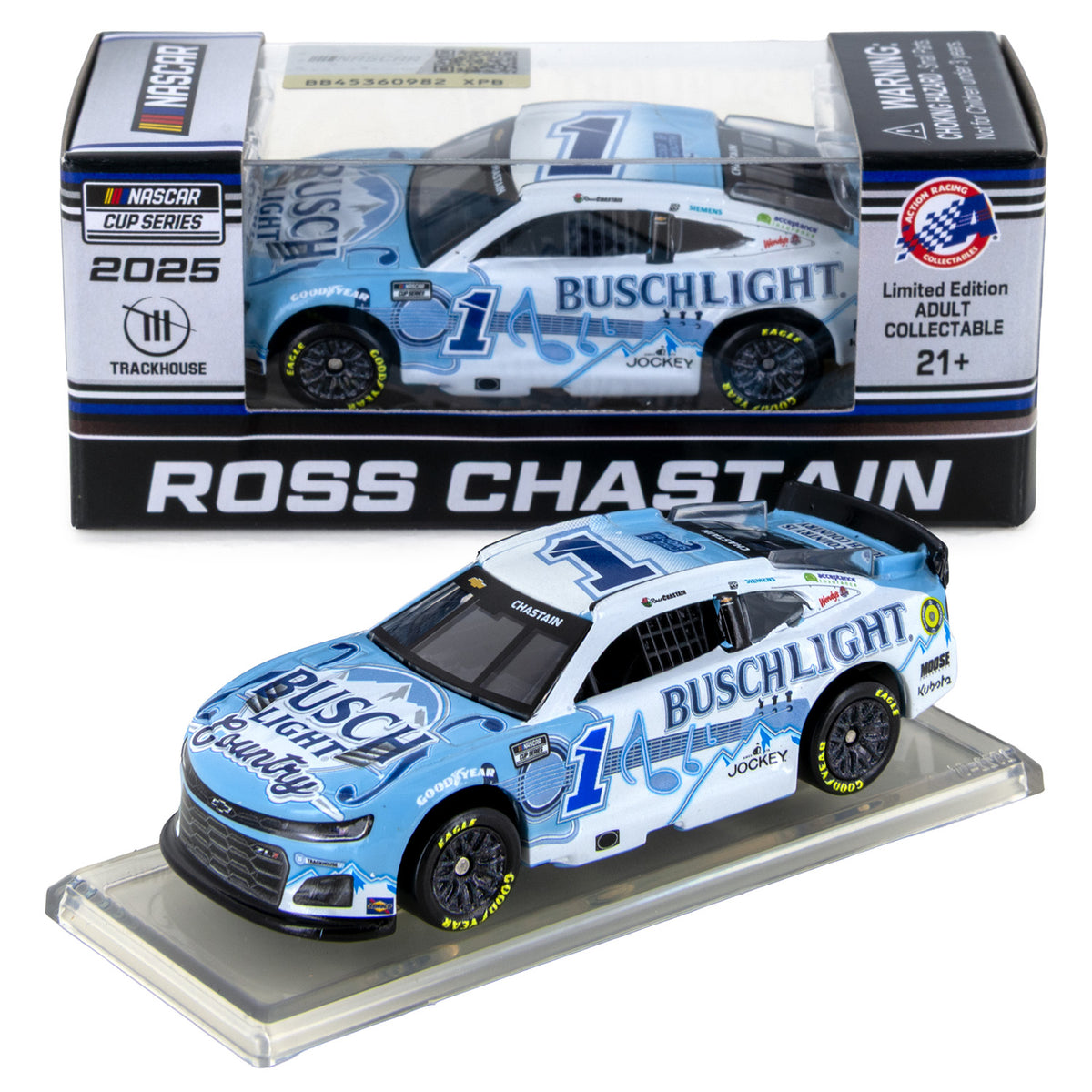 Ross Chastain Busch Light Country 1:64 2025 Diecast Car– RacingUSA