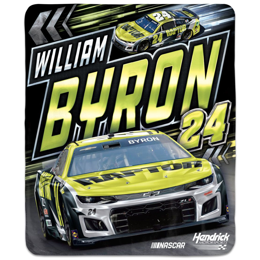 William Byron 2025 Raptor 50x60 Winning Image Blanket | RacingUSA